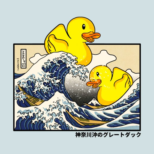 The Giant Duck off Kanagawa | ProtoHub